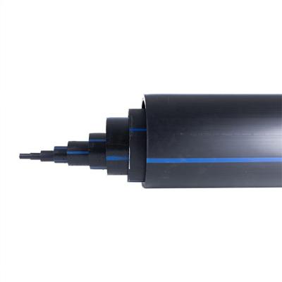 China Tubo duradero de HDPE SDR17 de 315 mm para transporte de lodos en venta
