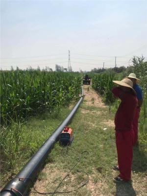 China Tubo duradero de HDPE SDR17 de 315 mm para transporte de lodos en venta