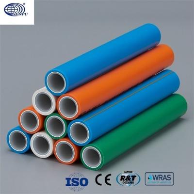 China DN20-160mm PPR Composiet Pijp UV Weerstand Oranje Blauw Paars Te koop