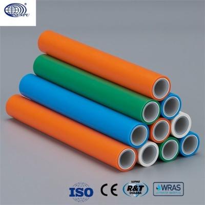 China DN20-160mm PPR Composiet Pijp UV Weerstand Oranje Blauw Paars Te koop