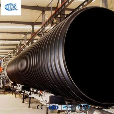 Китай Кольцевая жесткость HDPE PIPE SN8 DWC PIPE Двойная стенка, облегченная продается