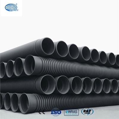 Китай Кольцевая жесткость HDPE PIPE SN8 DWC PIPE Двойная стенка, облегченная продается