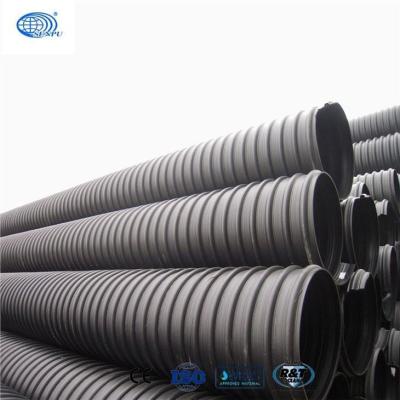 Китай Кольцевая жесткость HDPE PIPE SN8 DWC PIPE Двойная стенка, облегченная продается