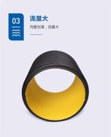 China Durable Flexible Corrugated Drain Pipe 6 Inch For Municipal Engineering for sale