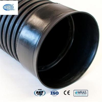 中国 SN4 SN8二重壁の排水のための波形のHdpeの管の滑らかな内部 販売のため