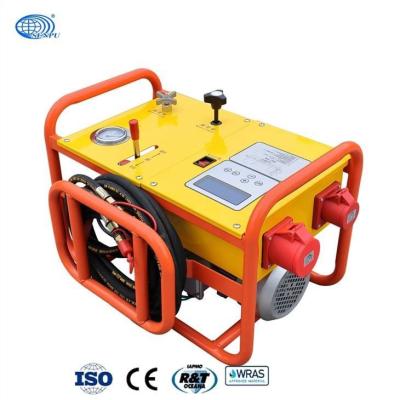 Cina ISO 9001 della saldatrice per fusione testa a testa idraulica del tubo dell'HDPE PPR in vendita
