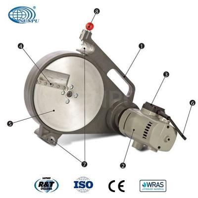 China Equipo manual de la máquina de soldadura por fusión a tope de PVDF PE con sistema de control de temperatura en venta