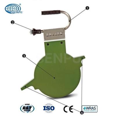 China Equipo manual de la máquina de soldadura por fusión a tope de PVDF PE con sistema de control de temperatura en venta