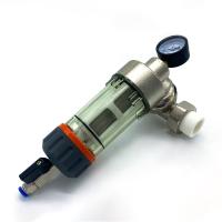 China Sediment Spin Down Water Filter System 50 Micron Reusable Flushable Pre-Filter for sale
