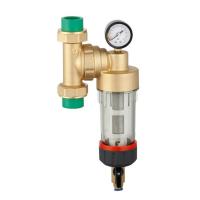China Sediment Spin Down Water Filter System 50 Micron Reusable Flushable Pre-Filter for sale