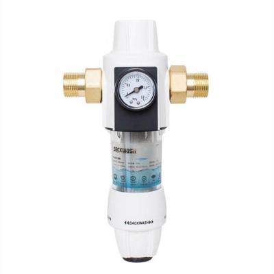 China Integrated Turning Scraper Wholehouse Auto Backwash Sediment Filter Water PreFilter for sale