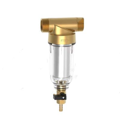 Cina Cleanable Purifier Pipe Sediment Faucet Tap Water Pre Filter Central Purifier System in vendita