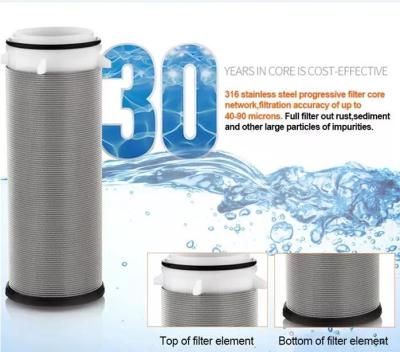 Cina Water Filter For Standard Filter Cartridge Whole House Carbon Water PreFilter in vendita