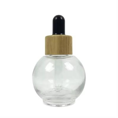 Китай Ball Shape 20ml 30ml Pink Perfume Empty Cosmetic Essential Oill Dropper Bottle продается