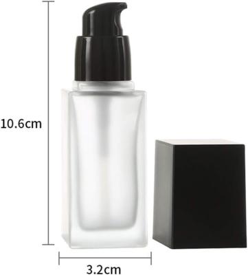 Китай Square Cosmetic Container Travel  Dispenser Vials with Pressure Pump Head продается