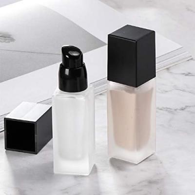 Китай Square Cosmetic Container Travel  Dispenser Vials with Pressure Pump Head продается