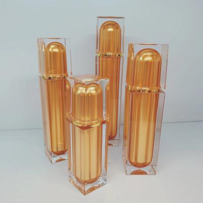 Cina 30G 50G Luxury Square Skin Care Container Acrylic Cosmetic Cream Bottle /Jar in vendita