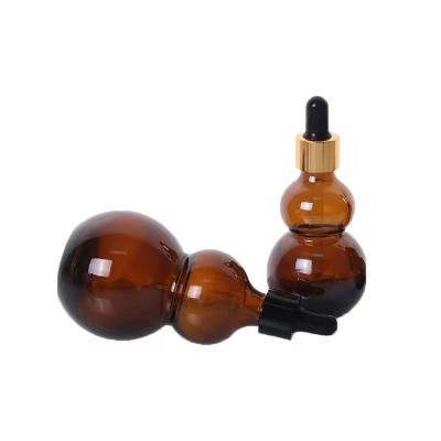 China 15ml 30ml Amber Glass Dropper Bottle Essential Oil Bottles for Hair and Body Oil for sale