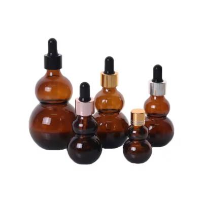 China 15ml 30ml Amber Glass Dropper Bottle Essential Oil Bottles for Hair and Body Oil for sale