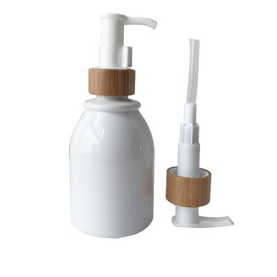 Cina il cosmetico di plastica di 200ml 8oz da bottiglia i barattoli di vetro 20/410 di chiusura di bambù 20mm in vendita