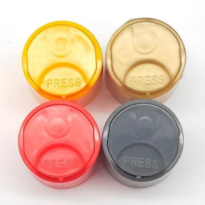 China 24/410 de frasco Flip Top Dispensing Caps BPA do creme do tampão da parte superior 24mmDisc livre à venda