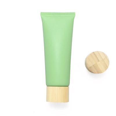 Cina tubi di alluminio molli cosmetici ISO2000 della crema per le mani di Matte Green 100ml della metropolitana 100g in vendita