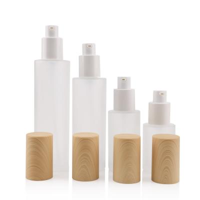 China füllt weiße 18mm Glaskosmetik 50g Cremetiegel des Gesichts-20ml 18/400 ab zu verkaufen