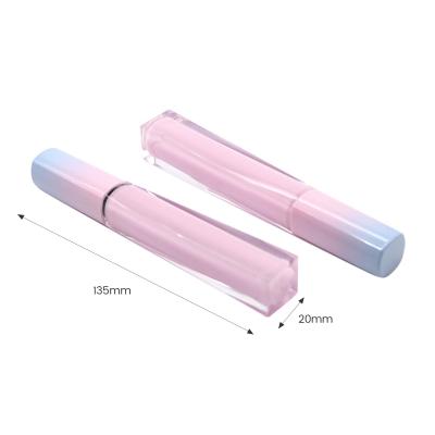 Cina i tubi della mascara di 10ml 7g ammassano metropolitana rosa luminosa della mascara dell'alluminio 20mm in vendita