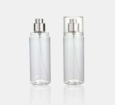 China 250ml Empty Plastic Spray Bottles With Aluminum Pump for sale