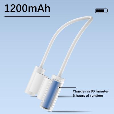 China Hands Free Bladeless Neck Fan with Magnetic Detachable Design Rechargeable  Adjustable for Office Outdoor for sale