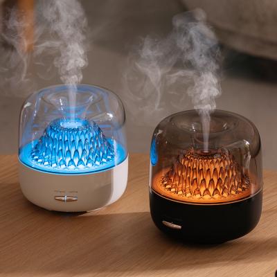 China Customized Logo 7 Color Changing LED Lights Essential Oil Diffuser Night Light Ultrasonic Air Humidifier With AUTO Shut off for sale
