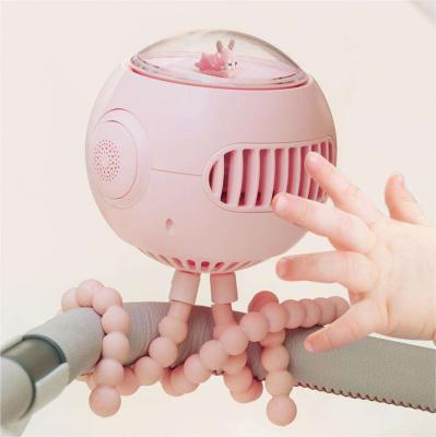 China Flexible Adjustable Desktop Baby Clip Fan Mini Portable Rechargeable Usb Hand Held Octopus Fan Wholesale Stroller Baby Fan for sale
