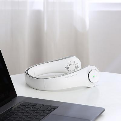 China OEM Manufacturer Wearable Small Battery Usb Portable Cooling Fan Outdoor Rechargeable Sports Mini Band Neck Fan for sale