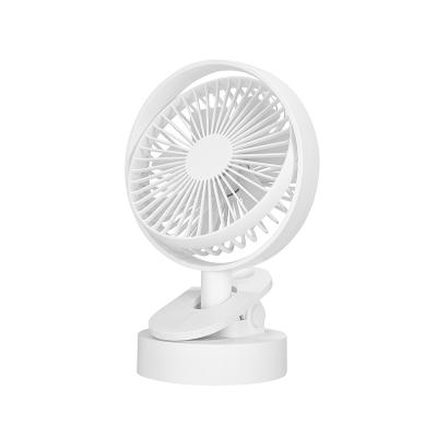 China Mini Wholesale Table clip fan oscilation with clips rechargeable Battery portable handheld table clip fan for sale