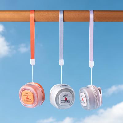China USB Rechargeable Mini Cooling Dual Design Clip On Bag & Wearable Neck Hanging Fan Factory OEM ODM Portable Clip Fan for sale