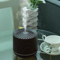 China 300ml Large Space Remote Control Aromatherapy Essential Oil Wood Grain Diffuser for sale