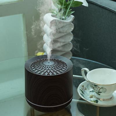 China 300ml Large Space Remote Control Aromatherapy Essential Oil Wood Grain Diffuser for sale