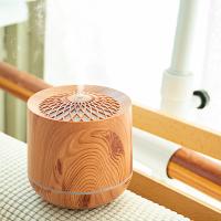 China 300ml Large Space Remote Control Aromatherapy Essential Oil Wood Grain Diffuser for sale