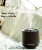 China 300ml Large Space Remote Control Aromatherapy Essential Oil Wood Grain Diffuser for sale
