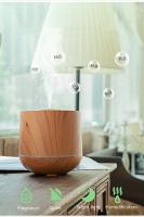 China 300ml Large Space Remote Control Aromatherapy Essential Oil Wood Grain Diffuser for sale
