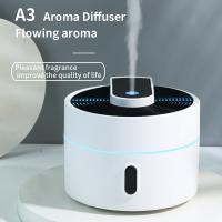 China Ultrasonic 5V Humidifier Essential Oil Diffuser 220 Water Capacity Aroma Diffuser with Night Light Function for sale