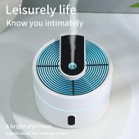 China Ultrasonic 5V Humidifier Essential Oil Diffuser 220 Water Capacity Aroma Diffuser with Night Light Function for sale