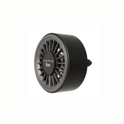 China FUSMLI Electric Type-C Colorful Angle Adjustment Carbon Fiber Design Luxury Texture Car Vent Portable Fan with Silent Operation for sale