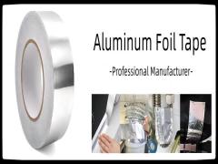 50um Aluminum Foil Tape 1mm Heat Resistant Aluminum Tape More Sticky