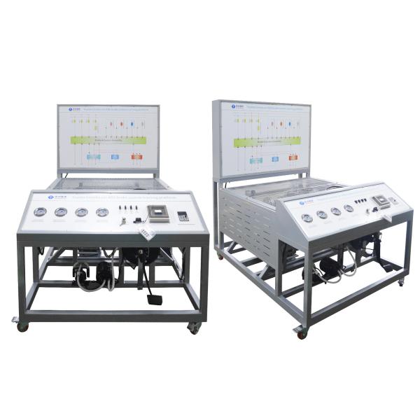 Quality Professional ABS Brake System Training Platform With Hydraulic Simulation OBD II Diagnostics For Automotive Technical Hands On Training Education Equipment for sale