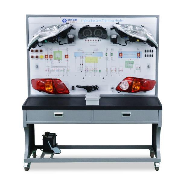Quality Automotive Training Equipment Electrical Lighting System Trainer Board for School Teaching Use for sale