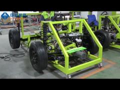 Automotive Chassis System Training Bench For Santana Automotive Training Equipment
