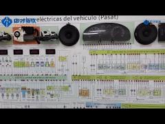 for volkswagen passat automotive electrical trainer educational training equipment