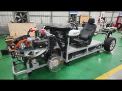 Treinamento e equipamento de diagnóstico de chassis de veículos elétricos profissionais