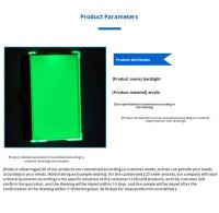 China YS Integrated LCD LED Backlighting Optical Plate with Reflective White Bright Effect 60000 Sets Capacity for sale